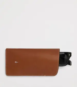 JACQUES MARIE MAGE Leather Slip Case