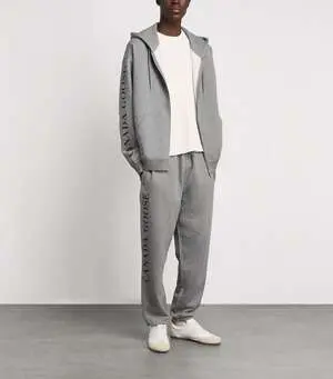 Canada Goose Organic Cotton Graphic Zip-up Hoodie - Grey