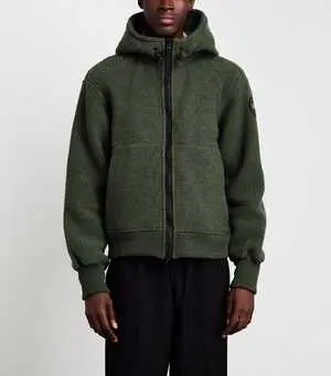 Canada Goose Wool-blend Fleece Chilliwack Bomber Jacket
