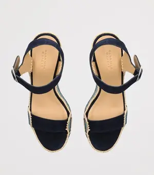 Gabriela Hearst Raffia Platform Sandals
