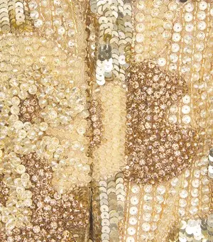 Rachel Gilbert Embellished Elyse Maxi Gown