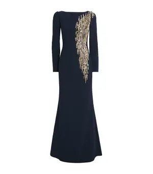 Jenny Packham Embellished Avana Maxi Dress