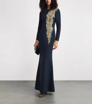 Jenny Packham Embellished Avana Maxi Dress