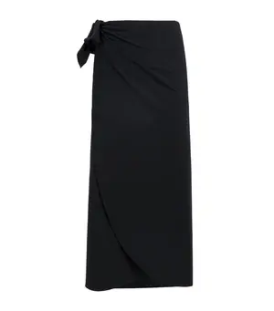 Hunza G Long Upf50+ Sarong - Black