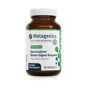 METAGENICS Spectrazyme Gluten Digest Enzymes Helps Break Down Gluten Proteins