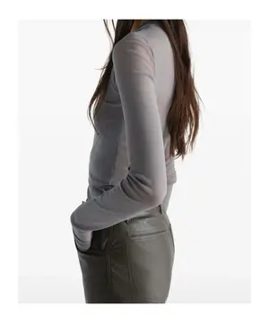 LEMAIRE Ballerina Wrap Top In Mesh Jersey