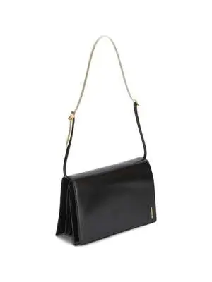 JIL SANDER Small File Leather Shoulder Bag