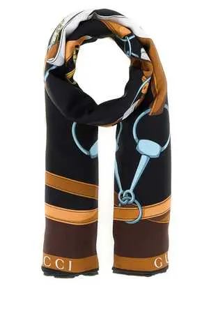 Gucci Printed Silk Foulard - Multicolor