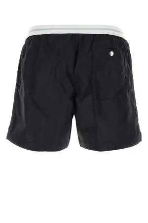 Bottega Veneta Navy Nylon Swimming Shorts