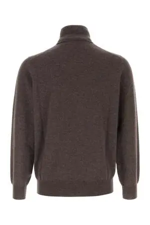 Brunello Cucinelli Cashmere Turtleneck Sweater - Brown