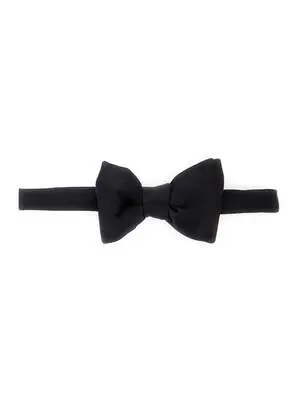 TOM FORD Bow Tie With Back Closure In Silk For - Black