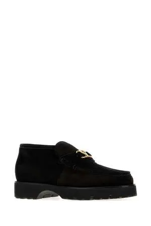 Valentino Garavani Suede Vlogo Signature Loafers