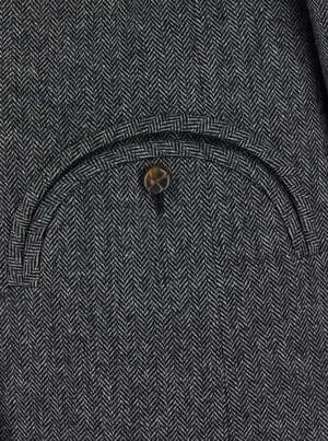 BLAZÉ MILANO J Line Double-breasted Wool Blend Jacket - Multicolor