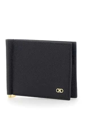FERRAGAMO Micro Gancio Portafogli With Money Clip