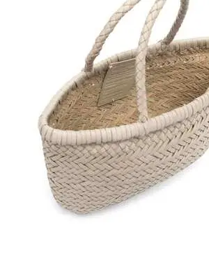 Dragon Diffusion Mini Flat Gora Basket - White