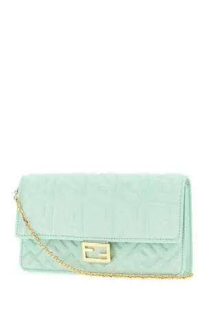 Fendi Tiffany Nappa Leather Baguette Wallet