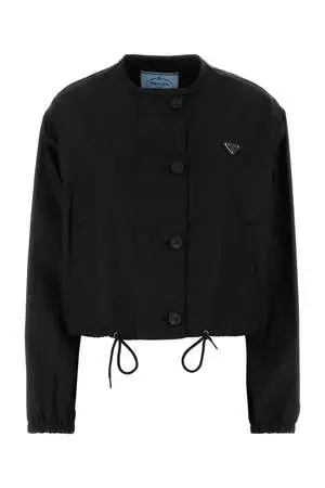 Prada Re-nylon Windbreaker - Black