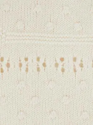 Isabel Marant Étoile Luce Crewneck Wool Sweater With Perforated Design