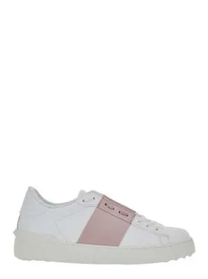 Valentino Garavani Open Vitello Technic Calfskin Sneakers - Multicolor