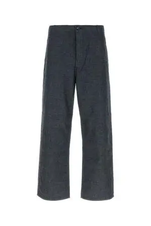Prada Tailored Wide Leg Trousers - Blue