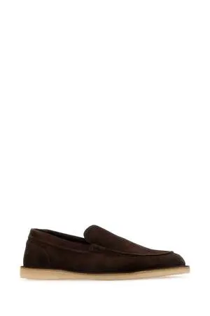 Dolce & Gabbana Suede Loafers - Brown