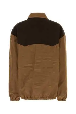 Miu Miu Embroidered Cotton Jacket - Multicolor