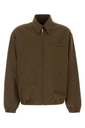 Prada Zip-up Jacket - Brown