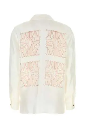 Max Mara Silk Blouse - White