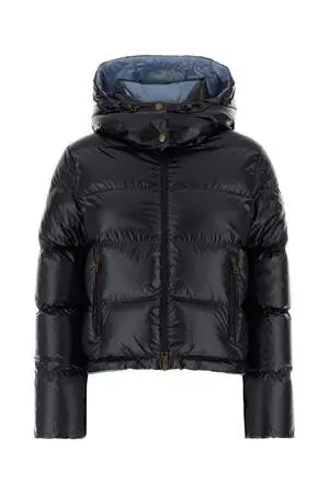 Moncler Midnight Nylon Niveole Down Jacket - Blue