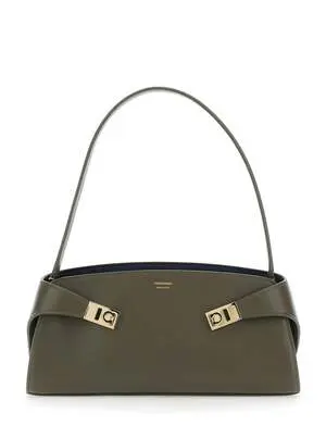 FERRAGAMO Hug East West Bag - Green