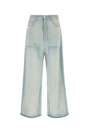 Amiri Wide-leg Denim Jeans - Blue