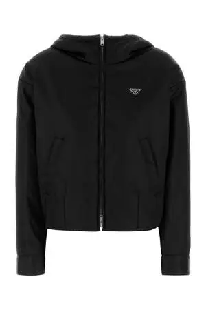 Prada Re-nylon Padded Jacket - Black