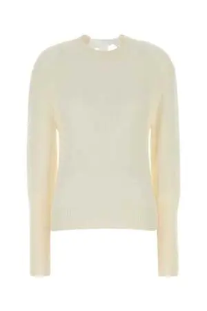 LANVIN Ivory Cashmere Blend Sweater - White