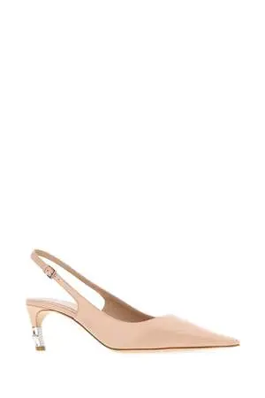 Gucci Leather Castello Pumps - Pink