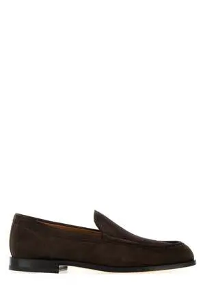 TOD'S Suede Loafers - Brown
