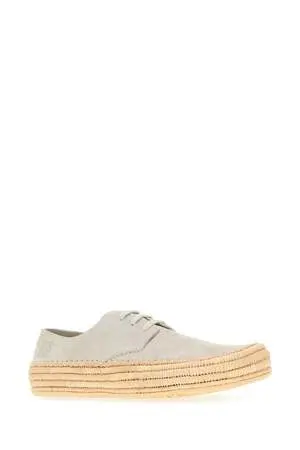 Loewe Lace-up Suede Shoes