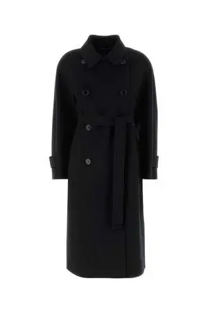 Max Mara Wool Coat - Black