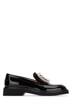 ROGER VIVIER Viv Rangers Buckled Loafers - Multicolor