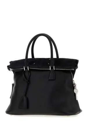 MAISON MARGIELA Soft Leather 5ac Handbag - Black