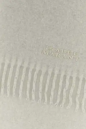 Isabel Marant Étoile Light Grey Alpaca Blend Firny Scarf