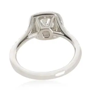 Tiffany & Co. 0.45 Ct Cushion Diamond Soleste Engagement Ring