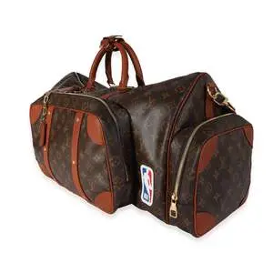 LOUIS VUITTON X Nba Monogram Canvas Trio Pocket Keepall