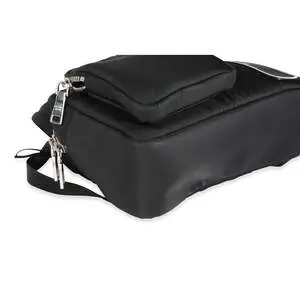 Prada Tessuto Pocket Nylon Technical Backpack - Black