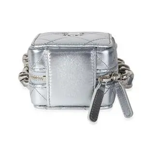 Chanel Lambskin Quilted Coco Punk Clutch With Chain