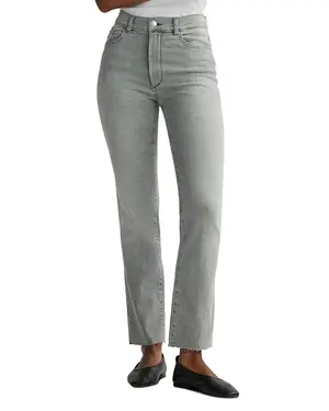 DL1961 High Rise Straight Leg Jeans