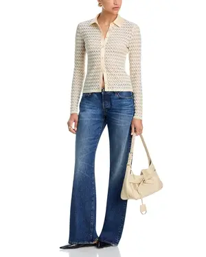 FRAME The Bubble Stitch Shirt - Cream