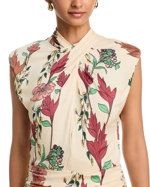 Johanna Ortiz Hibiscus Compass Ankle Dress