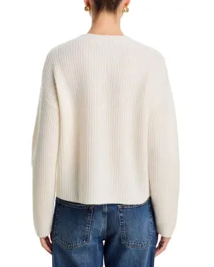 Bloomingdale'S Embroidered Crewneck Sweater