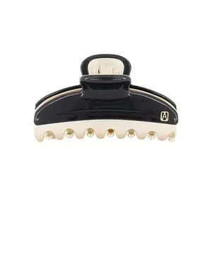 Alexandre De Paris Vendome Medium Hair Clip - Black