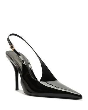 Schutz Liora Slingback Patent Pumps - Black
